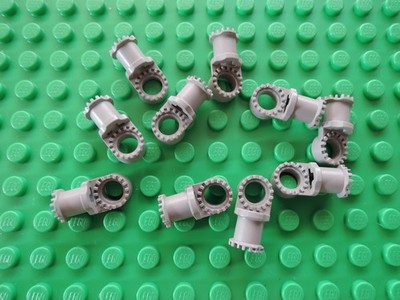 Lego Technic 10 Verbinder 4273 4273a gezahnt alt hellgrau | eBay.de