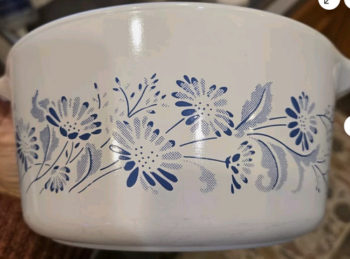 Pyrex 474-B Colonial Mist 7-3/4 Round 1.5 Q Casserole Dish with Lid 474 ...