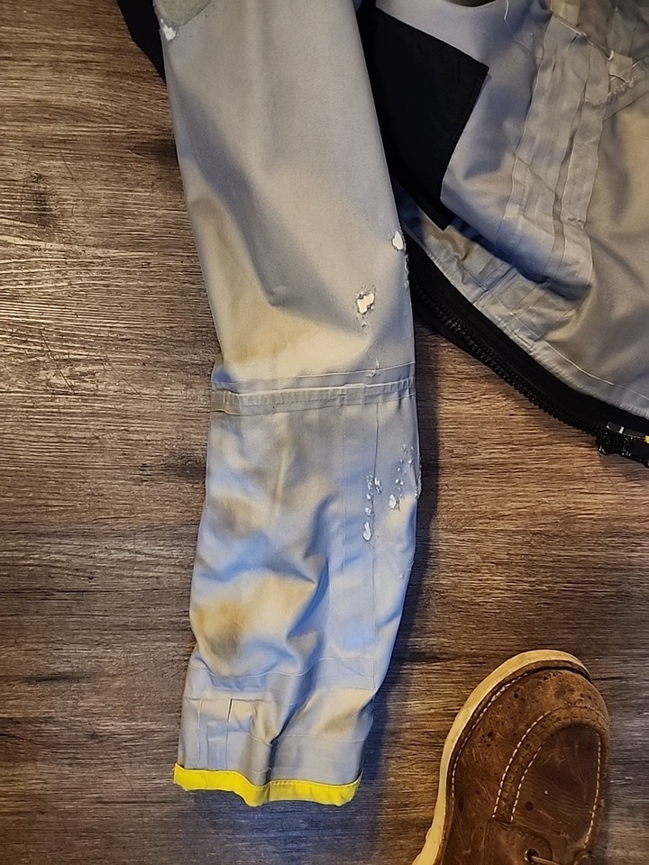 Aerostich Jacket Mens 50 Hiviz Motorcycle Nylon Armored Goretex Darien ...