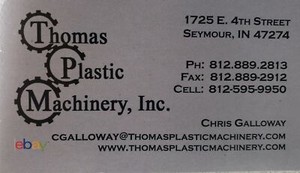 Thomas Plastic Machinery | eBay Stores