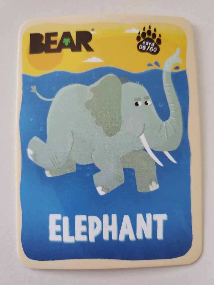 Bear's Collectible Animal Cards from Bear Fruit Rolls | eBay