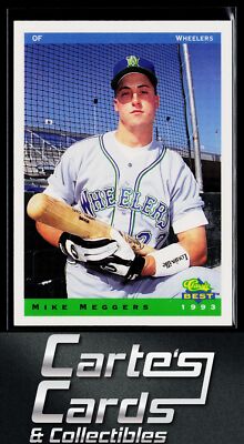Mike Meggers 1993 Classic Best Charleston Wheelers #19 Cincinnati Reds ...