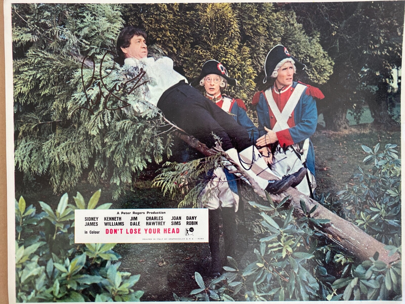 Sid James Jim Dale Carry On Don't Original 14 x 11 FOH Still Signed ...