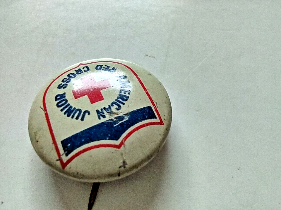 Vintage American Junior Red Cross Metal Pinback Pin Lapel Hat | eBay
