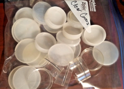 Appox. 25 Misc. clear Lens Caps Replacement Camera Parts | eBay