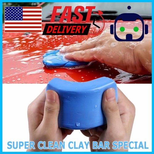 Clay Bar Detailing Magic Car Clean Wash Cleaner Sludge Mud Remove Blue ...