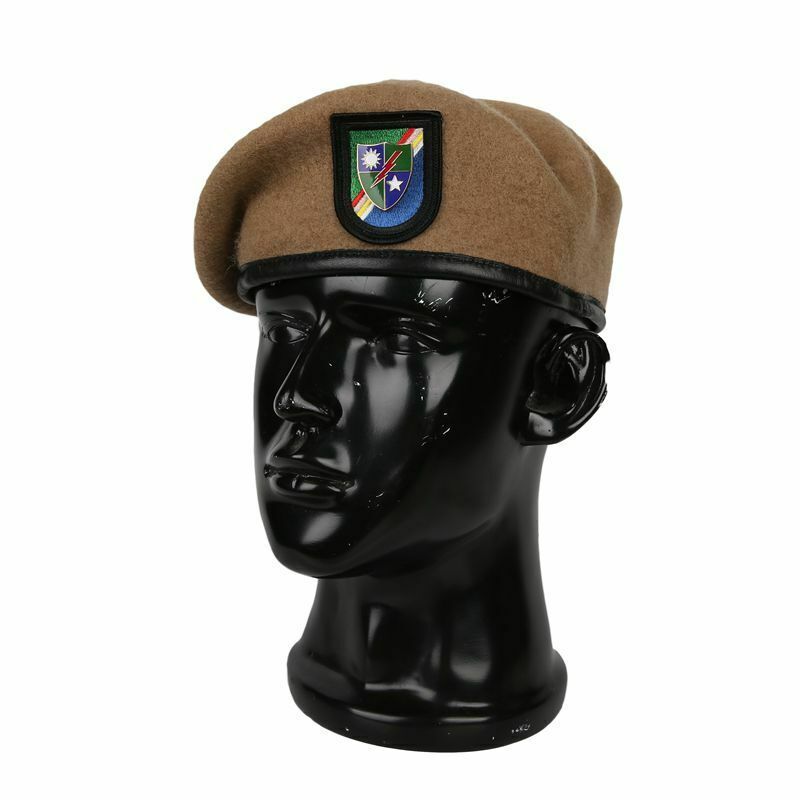 US ARMY RANGER 75TH RANGER REGIMENT KHAKI WOOL BERET & INSIGNIA | eBay