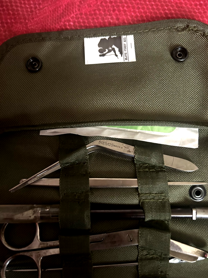 US Military Surgical Instrument Kit Minor Surgery | eBay