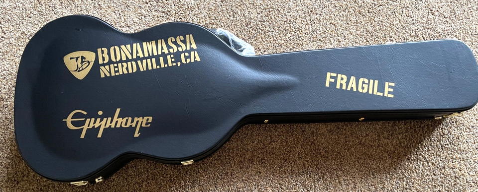 Epiphone Joe Bonamassa 1963 SG Custom Wine Red Limited Run Open Box ...