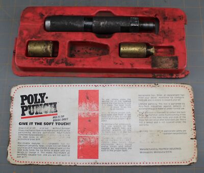 Poly Punch Interchangeable Brass Punch Set | eBay