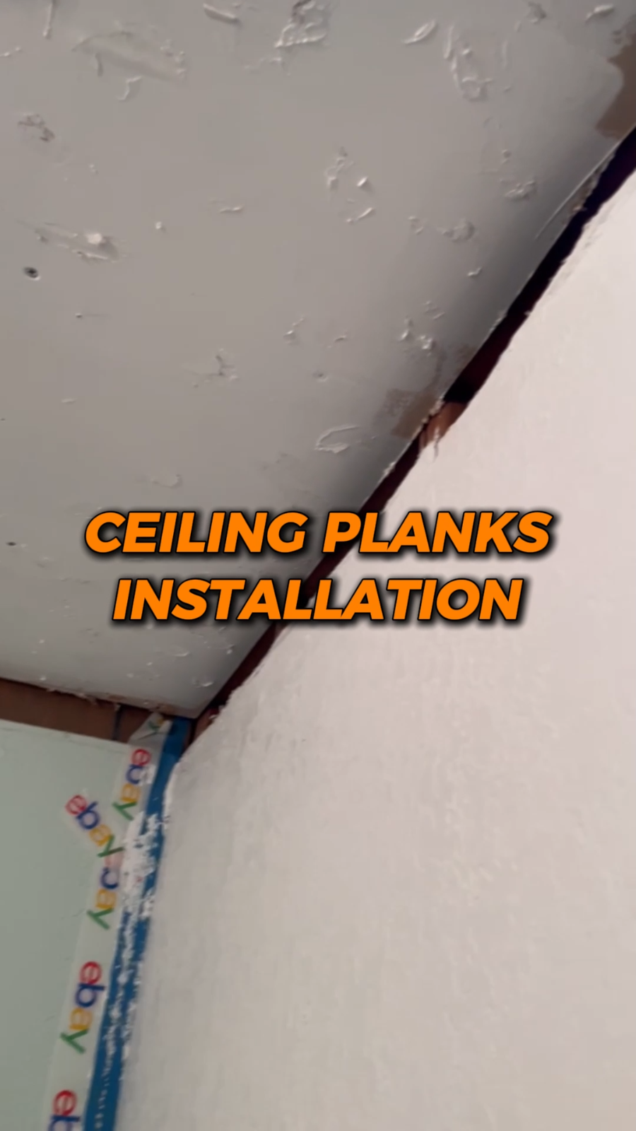 DIY Glue Up Ceiling Panels, Foam Planks, Tiles - 39.3" x 6.5", 12 Pcs ...