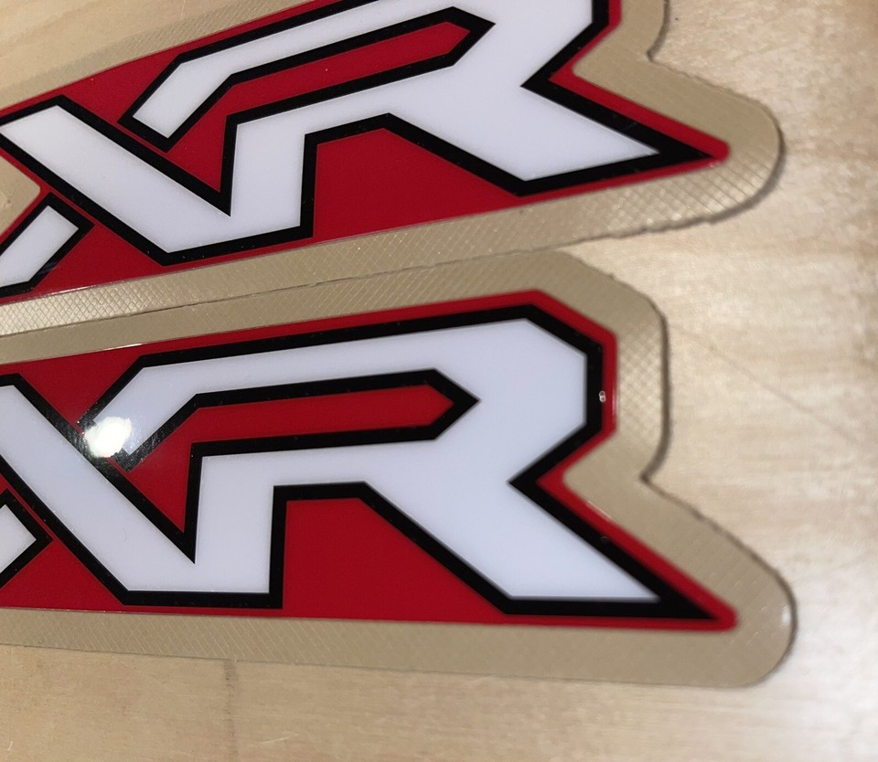 Honda XR Graphics Decals Stickers MX Gloss Laminated 21mil Thick Heavy ...