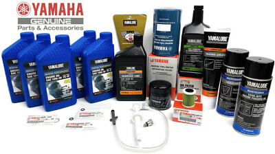 YAMAHA F150 Winterization Oil Change Maintenance Kit Filter Fuel ...