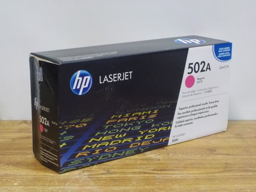 HP Color LaserJet Magenta Toner 502A (Q6473A) | eBay