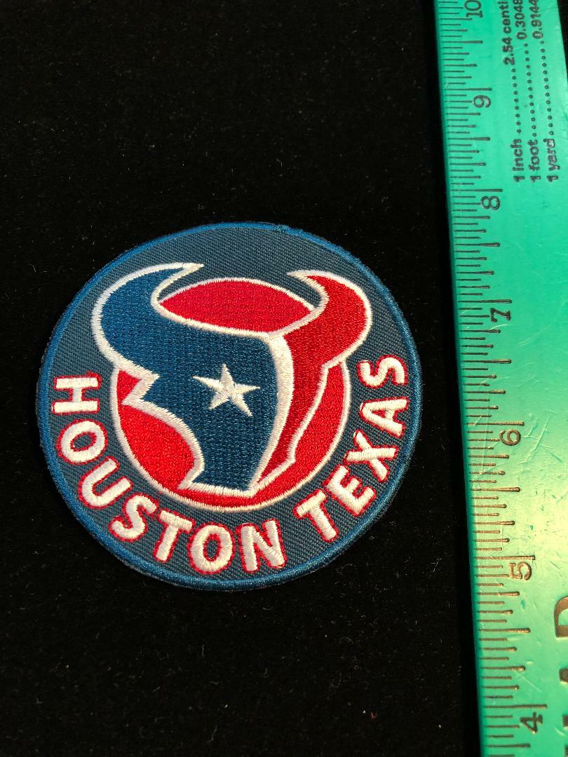 NEW Houston Texans 3 inch Round Patch - Texas - Extra patches ship FREE ...