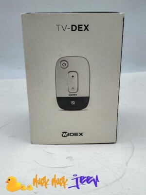 Widex TV-DEX Wireless TV Streamer Controller Assisted Listening Device ...