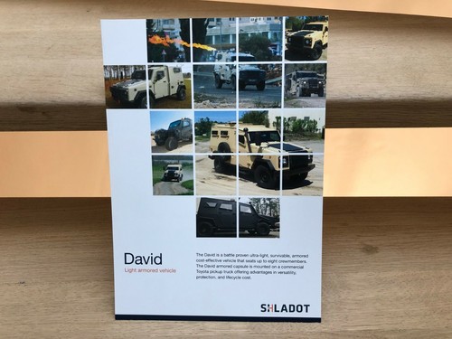 Shladot (Israel) David light armored vehicle on Toyota Hilux base ...