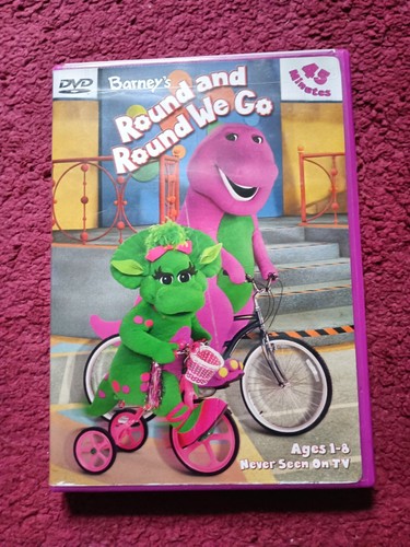 Barney Round and Round We Go Region 1 DVD | eBay UK