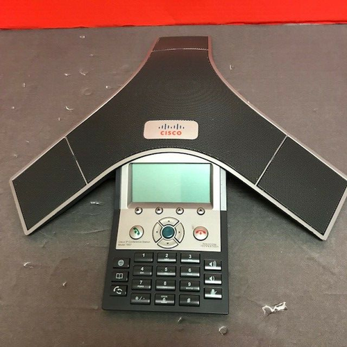 Lot of 3 Cisco 7937 CP-7937G Unified IP Conference Station 2201-40100 ...