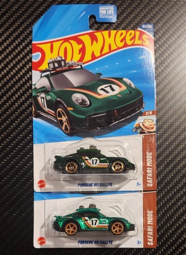 Hot Wheels 2025 Super Treasure Hunt Porsche 911 Rally STH and mainline ...