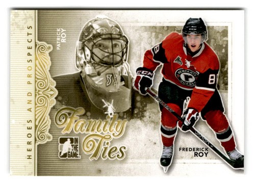 2011-12 Patrick Roy - Frederick Roy In The Game Heroes and Prospects ...
