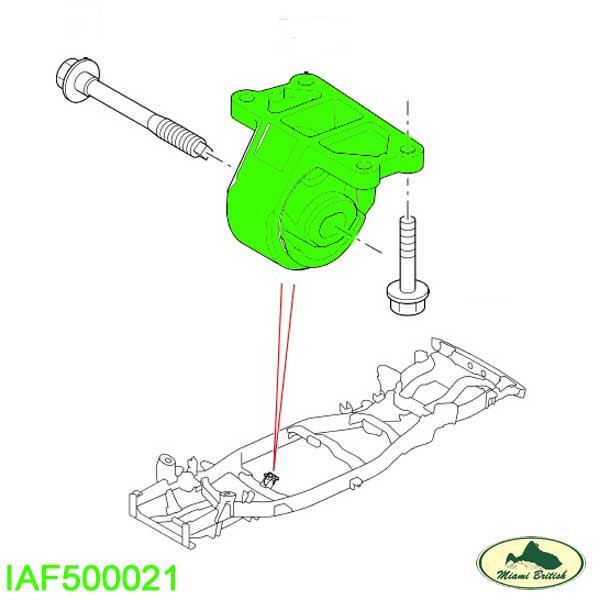LAND ROVER TRANSFER BOX MOUNT BRACKET LR3 LR4 LR092039 AM | eBay
