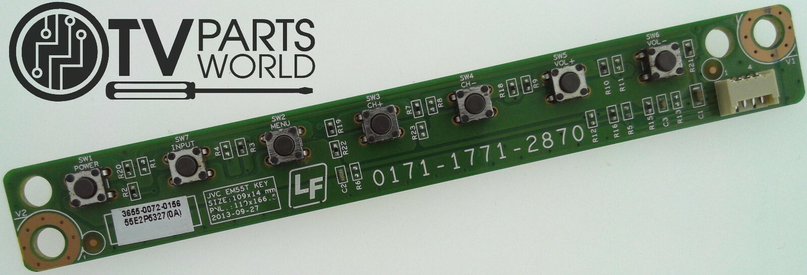 Sharp LC-65LE643U Key Controller Board 3655-0072-0156 0171-1771-2870 | eBay