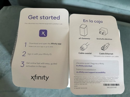 Xfinity Home WiFi Router Modem 4-Ports White XB7-CM With Power Adapter ...