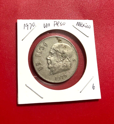 1970 UN PESO MEXICO COIN - NICE WORLD COIN !!! | eBay