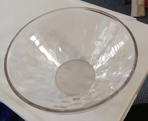 Tupperware Iced Prism Clear Bowl 2 Cup 500 ml 5751A No Lid for sale ...