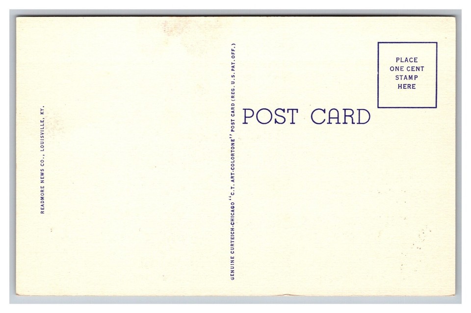 Jeffersonville IN Indiana Municipal Bridge to Louisville KY Linen ...