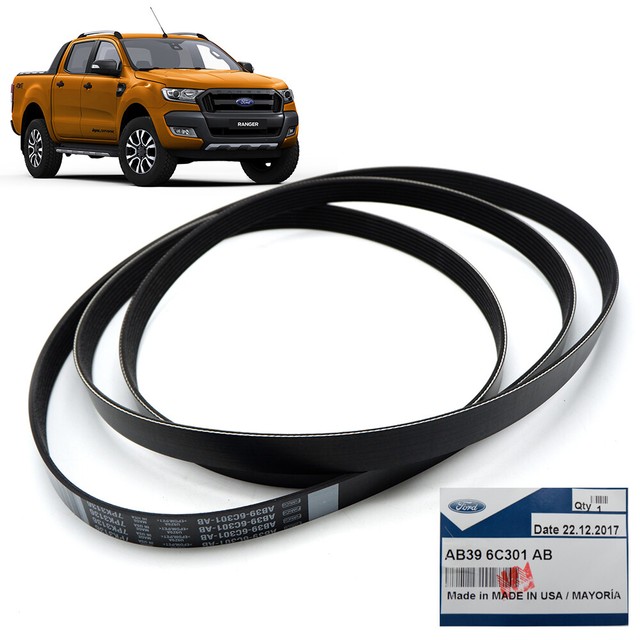 Genuine Serpentine Drive Belt for Ford Ranger 2.2l T6 Pickup 2012 2018 ...