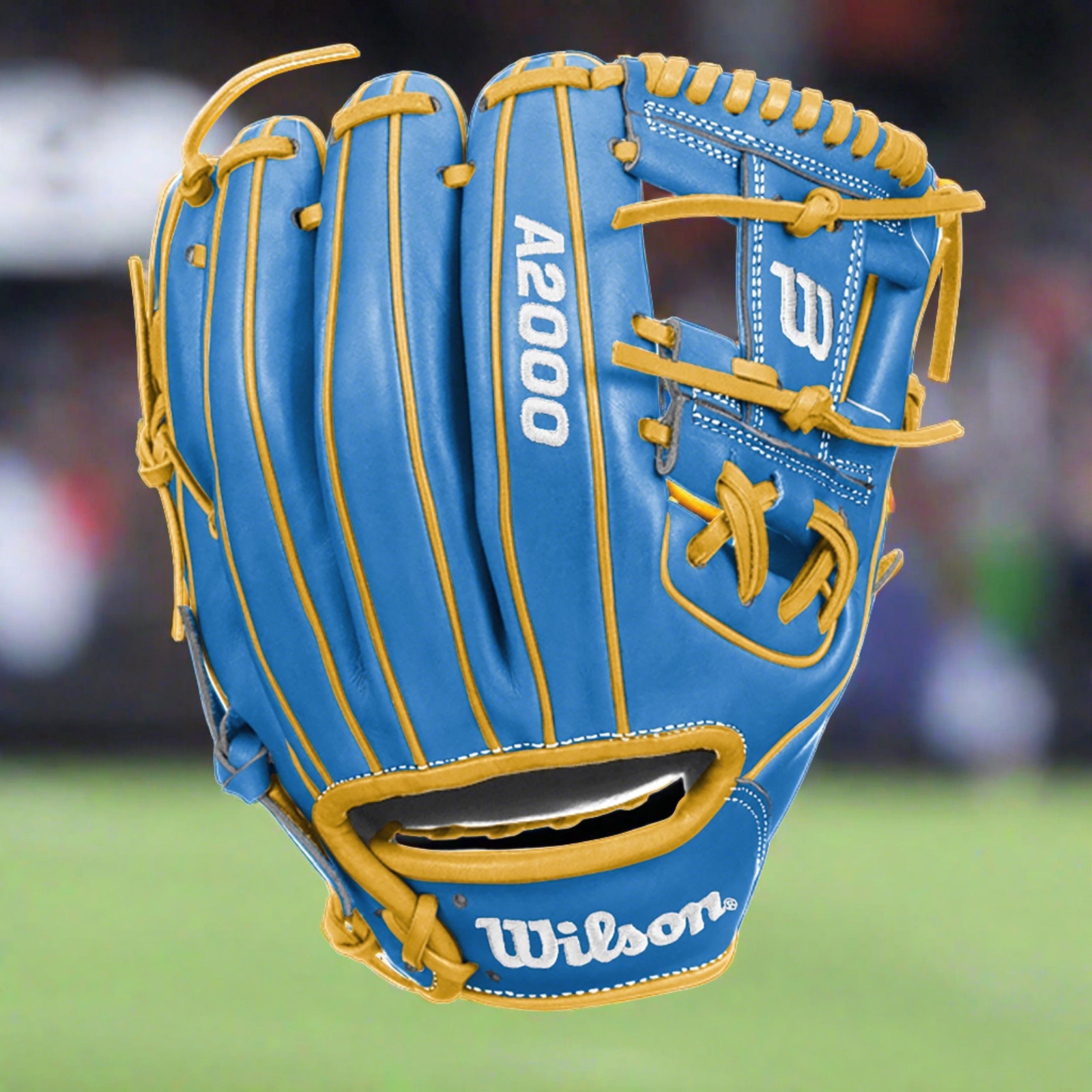 Wilson A2000 1786 11.5" Infield Baseball Glove - Sky Blue Yellow ...