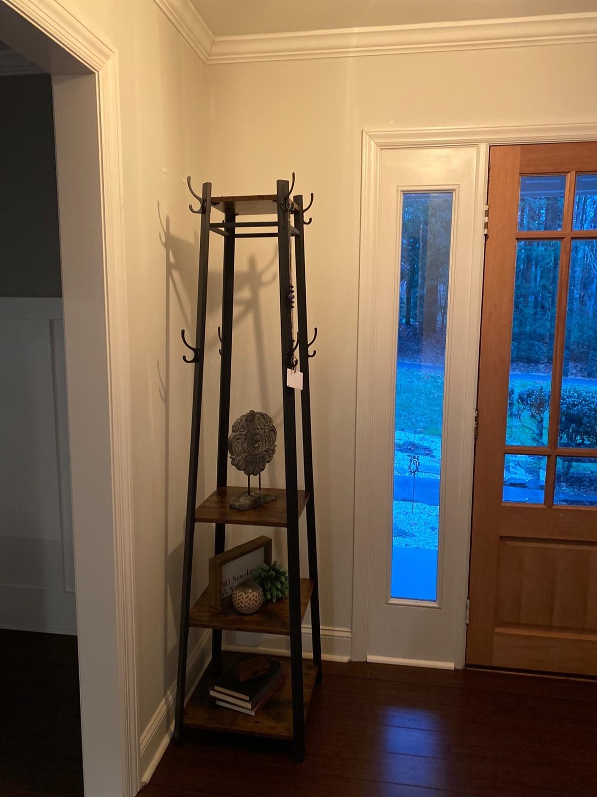 Coat Rack|Hall Trees | Coat Stand with 3 Shelves | eBay