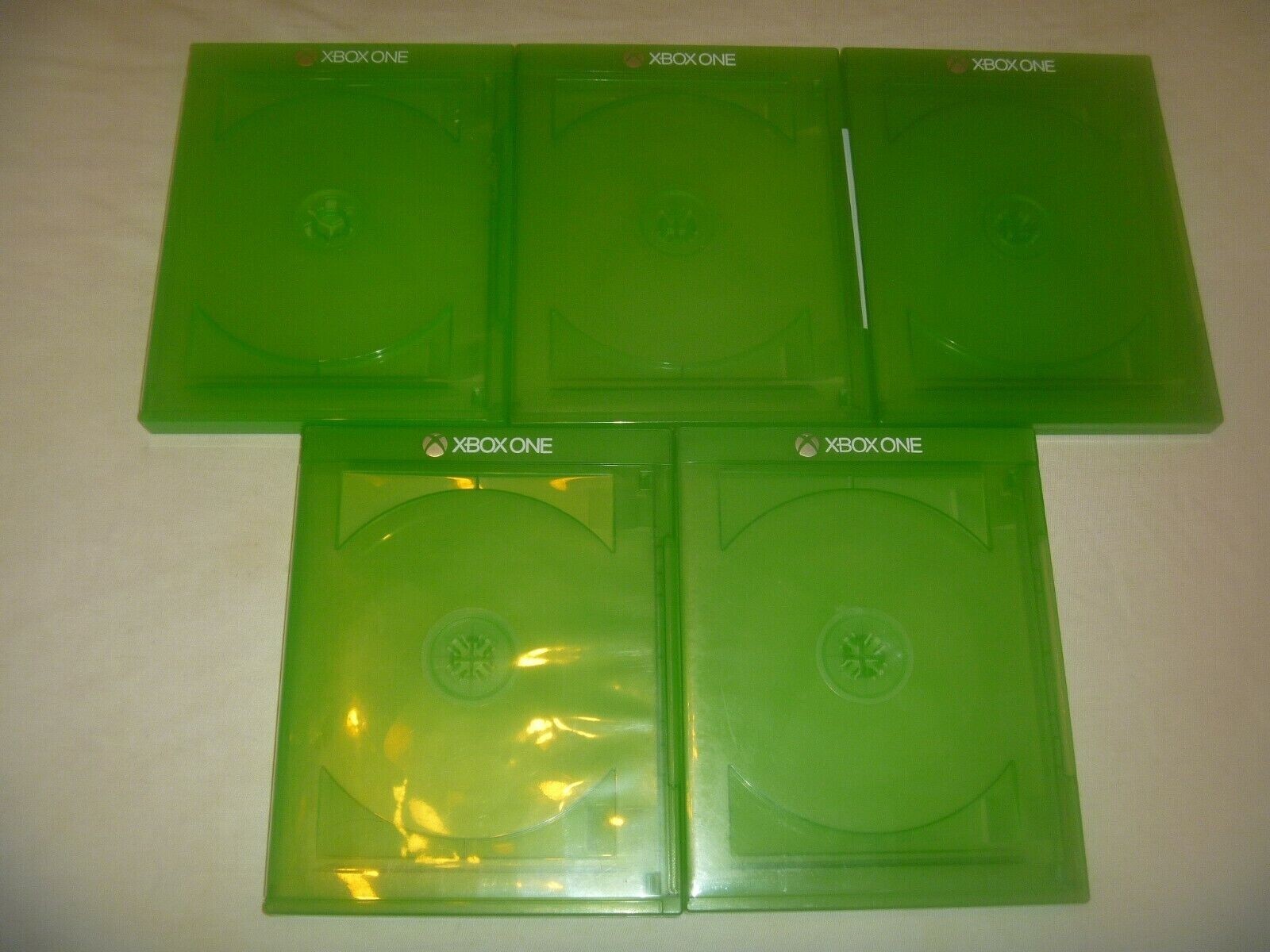 Official OEM Microsoft Xbox ONE Empty Replacement Game Cases Set Lot Of ...