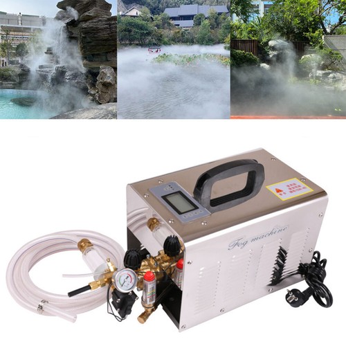 120W 0.3L Water Mist System Outdoor Cooling System High Pressure Fog ...