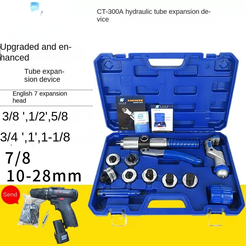 Copper Tube Expander Manual Hydraulic Tube Expander Up Tube Cooling ...