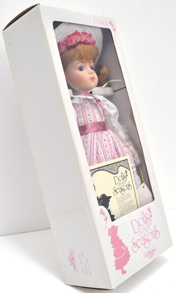 Dolls of the Seasons DONNA SPRING DOLL Edelweis 4/2500 by Gorham 17 ...