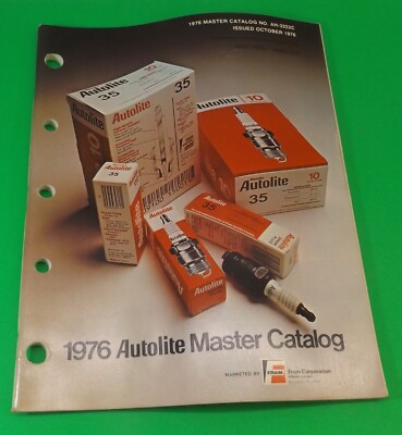 1976 Autolite Master Catalog No. AH-3222C Fram | eBay