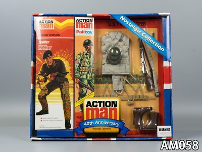Action Man 40th Anniversary Nostalgic Collection 12" U.S. Paratrooper ...