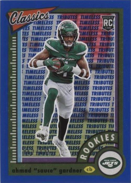2022 Panini Classics - Rookies Ahmad Gardner #187 Timeless Tributes ...