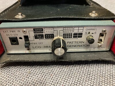 Pattern Generator, Leader LCG-384, Portable, with case. | eBay