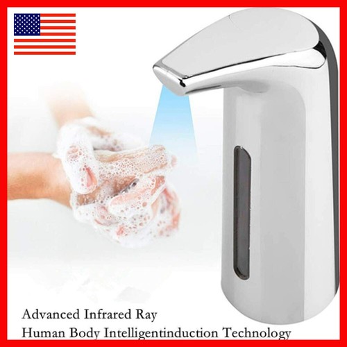 Handsfree Automatic Soap Dispenser Touchless IR Sensor Liquid Hand Wash ...