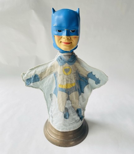 Vintage Batman Hand Puppet, Vinyl Head Cloth Body Ideal Toy Corp 1966 ...