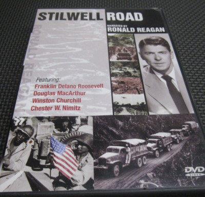 Stilwell Road (1945) DVD Pearl Harbor Documentary with Ronald Reagan ...