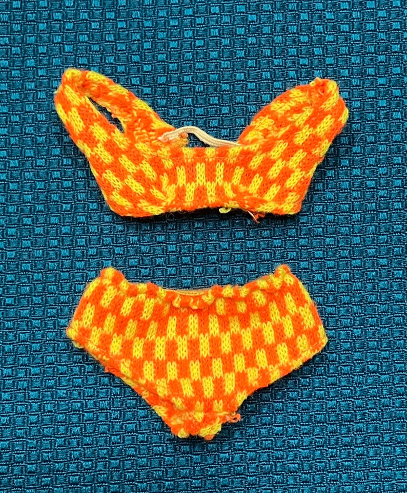 Vintage Barbie Twiggy Variation Swimsuit, Fins, Mask, Snorkel - Scuba ...