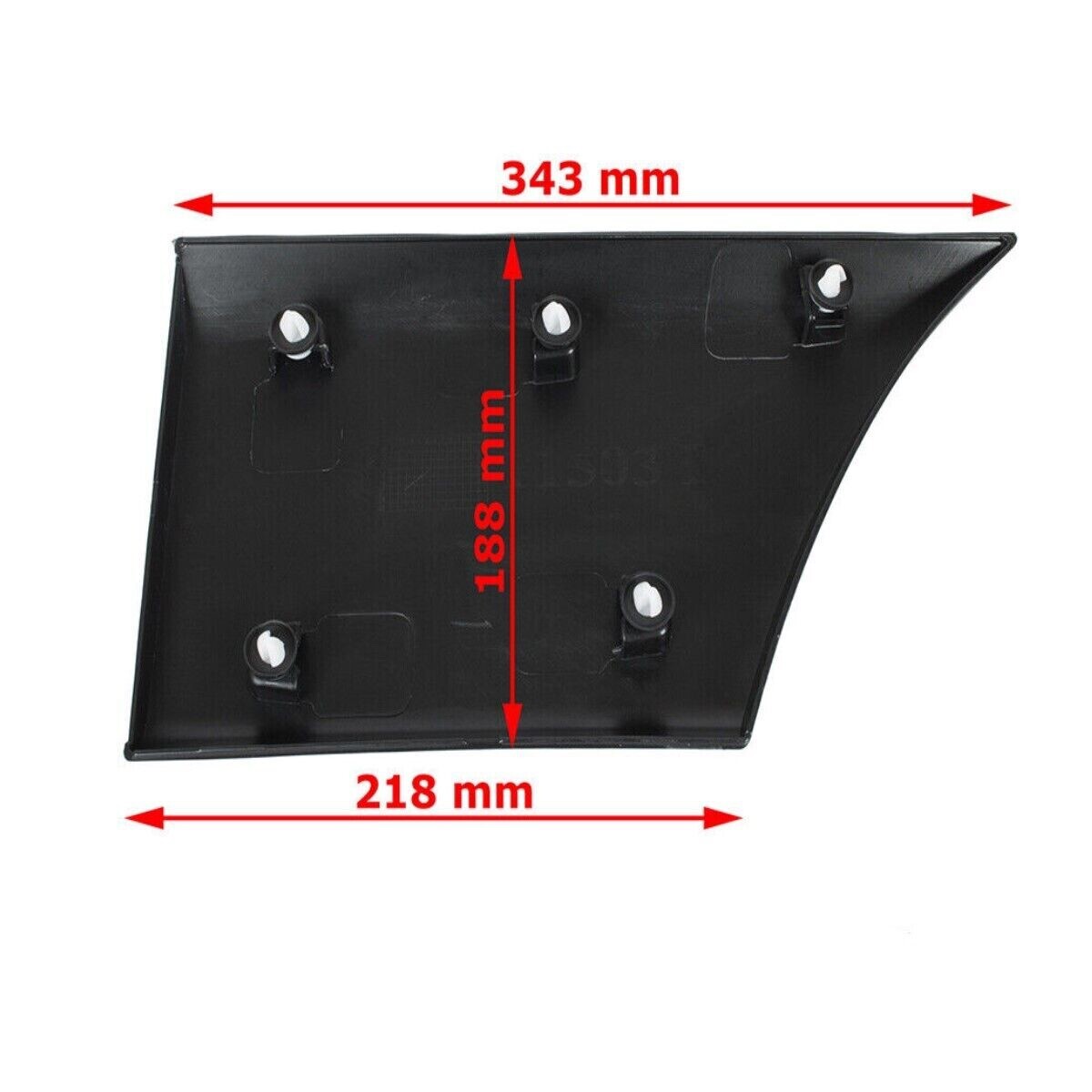 Side Moulding Strip Trim Rear Panel Left For Renault Master MK3 10-On ...