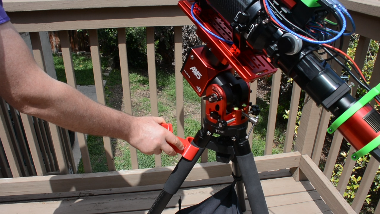 ZWO AM5/AM3 Mount Hand Controller Bracket/Base/Holder For TC40 Tripod ...
