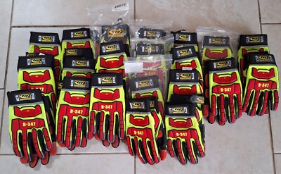 Ringers Gloves R347 Rescue Fire Extrication Mixed Lot of 21 New And ...
