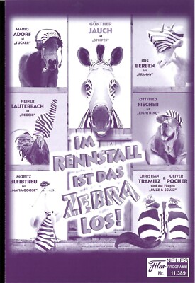 NFP 11389 | IM RENNSTALL IST DAS ZEBRA LOS | Bruce Greenwood, Hayden ...